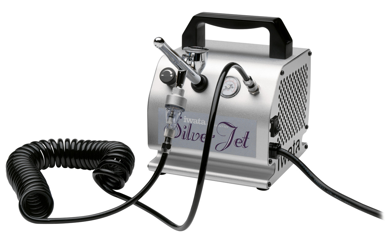 Iwata Silver Jet IS-50 – малошумний компресор для аерографії