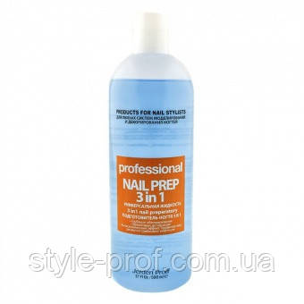 Купить Подготовитель ногтя 3 в 1 Jerden Proff NAIL PREP 500мл, цена 180 грн — Prom.ua (ID#502386486)