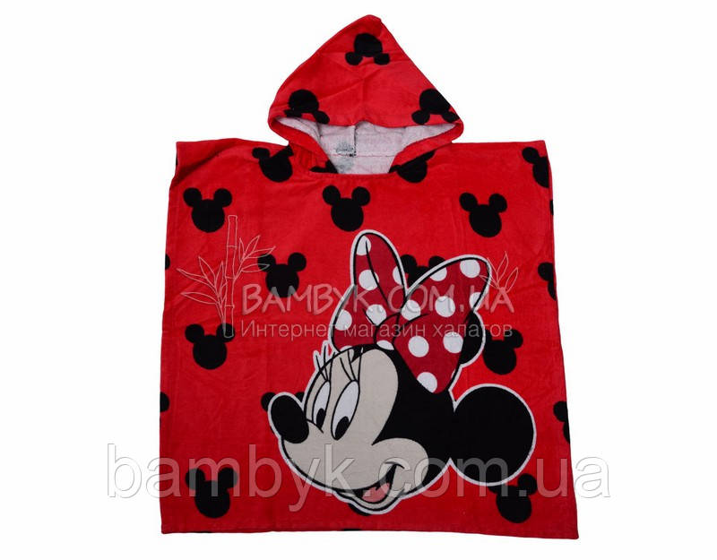 Пончо пляжное (детское) "Minni Mouse" Piramit, цена 449 грн — Prom.ua ...
