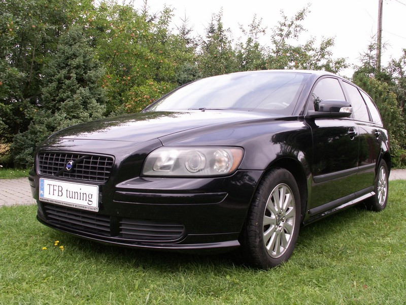 Обвес Volvo S40 V50 тюнинг губа переднего бампера стиль R-line (ID ...