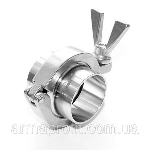 Соединение кламп (Clamp) DN15 DIN AISI304 (ID#358286988), цена: 340.32 ...