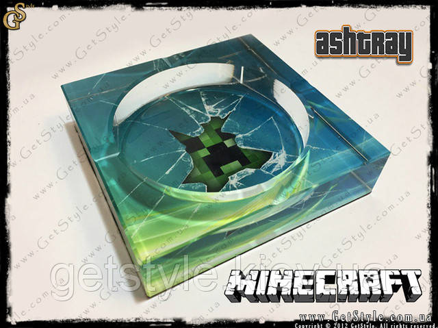 Пепельница MineCraft - "Minecraft Ashtray", цена 350 грн — Prom.ua (ID ...