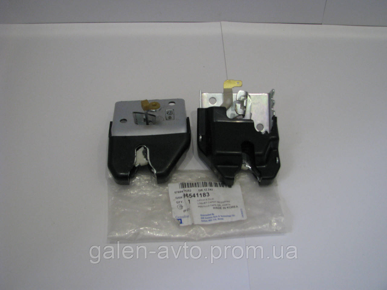 Купить Замок багажника Аveo Т200 sedan GM - 96541183, цена 1297 ...