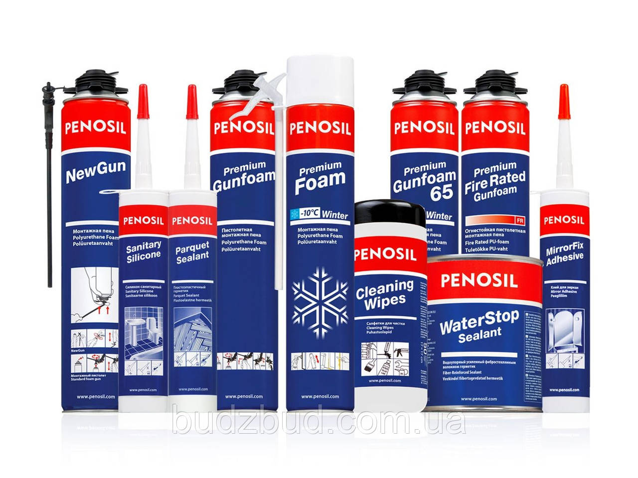 PENOSIL Standard Gunfoam 65 All Season всесезонна поліуретанова піна ...