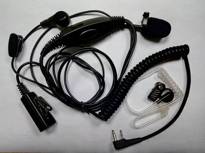 Купити Гарнітура 3-дротова A035 S3 прихованого носіння для радіостанцій ...