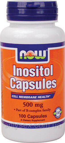 Купить Inositol Capsules, Инозитол 500 мг 100 капсул, цена 485 ₴ — Prom ...