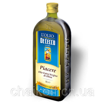 Масло оливковое De Cecco Piacere extra vergine(деликатное) 1000 мл от ...