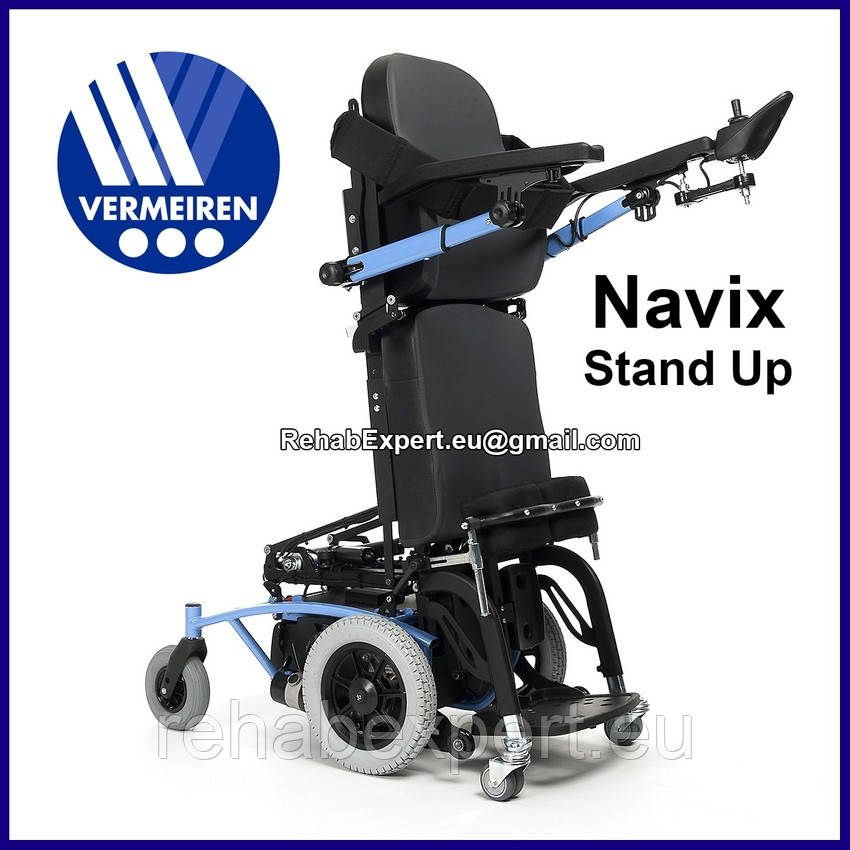 Кресло-коляска электрическая с вертикализатором Vermeiren Navix SU ...