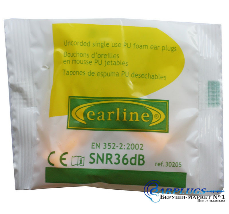 iMax.net.ua | Універсальні беруші Earline, SNR 36 дБ. Англія - купить ...