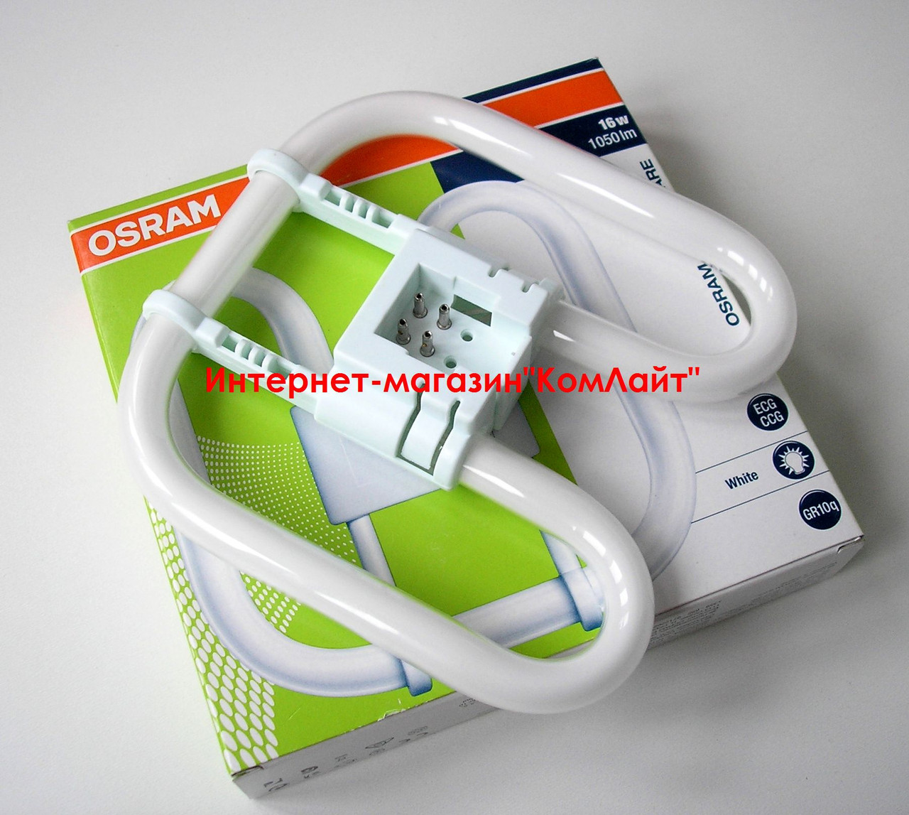 Лампа OSRAM CFL SQUARE 16W/835/4Р GR10q (Китай): продажа, цена в Киеве. Лампочки от "Інтернет ...