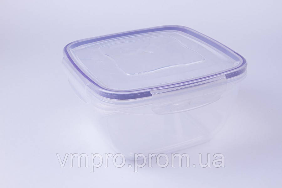 Контейнер пищевой с уплотнителем, герметичный, 2.4 L,емкость,судок для ...