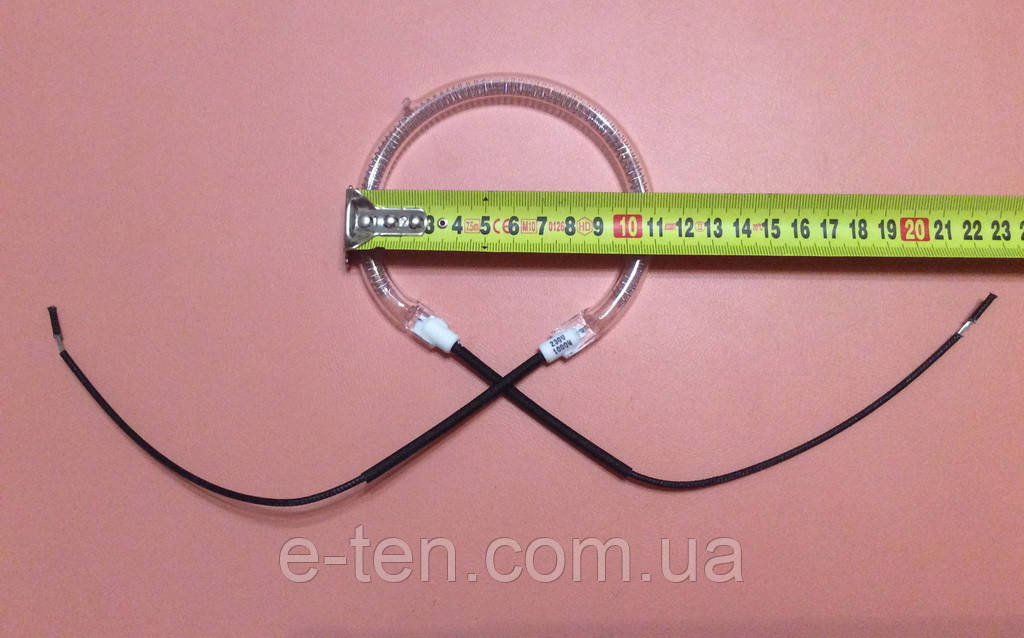 Тэн (нагреватель галогеновый) для аэрогриля Ø110мм / 1000W / 230V ...