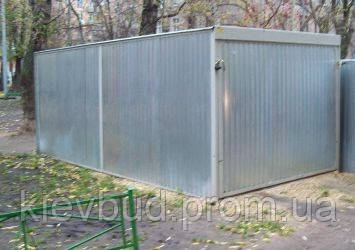 Купить Гараж металлический из профнастила, 6*4м, 0,5 цинк, цена 49900 ...