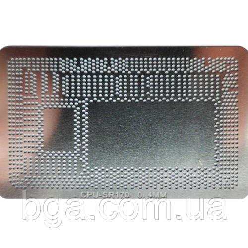 Трафарет BGA Intel i3-4010U SR16Q, i5-4200U SR170, i5-5200U SR23Y, i7 ...