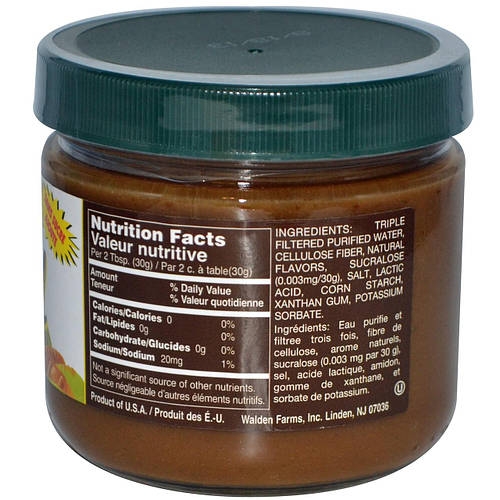 Купить Карамельный соус, Без сахара Walden Farms, 340 g, цена 478 грн ...
