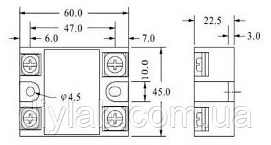 Купить Твердотельное реле SSR-40DA (220В 40А), цена 231 ₴ — Prom.ua (ID ...