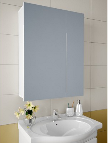 Купить Шкаф зеркальный Garnitur.plus в ванную без подсветки 54NS, цена ...