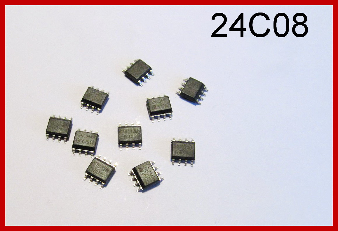 24C08, мікросхема пам'яті, EEPROM. (ID#533953627), цена: 12 ₴, купить ...
