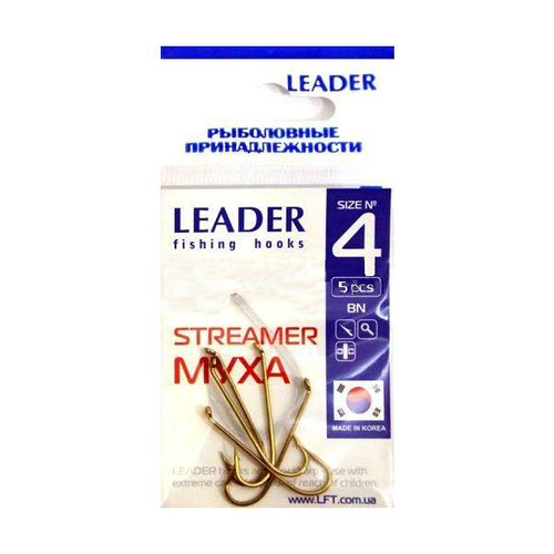 Купити Гачок Leader Streamer BN 6, ціна 25 ₴ - Prom.ua (ID# 535842109)