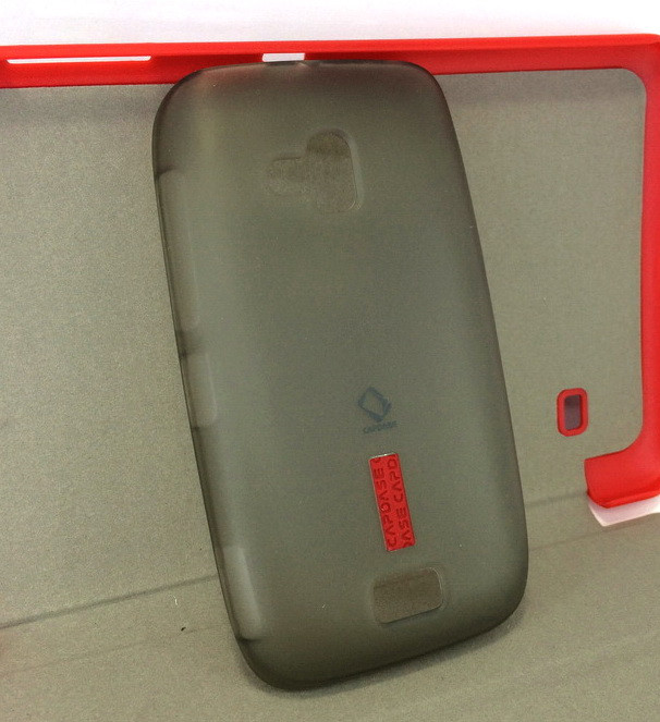 Чехол для Nokia Lumia 610 Накладка Бампер Противоударный Серый — Купить ...