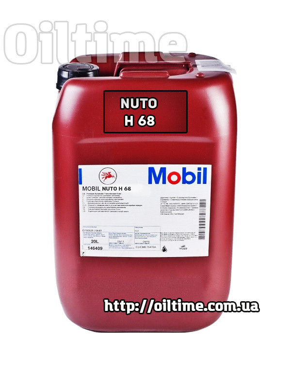 Купить Mobil NUTO H 68, 20л, цена 2876.47 ₴ — Prom.ua (ID#538808480)