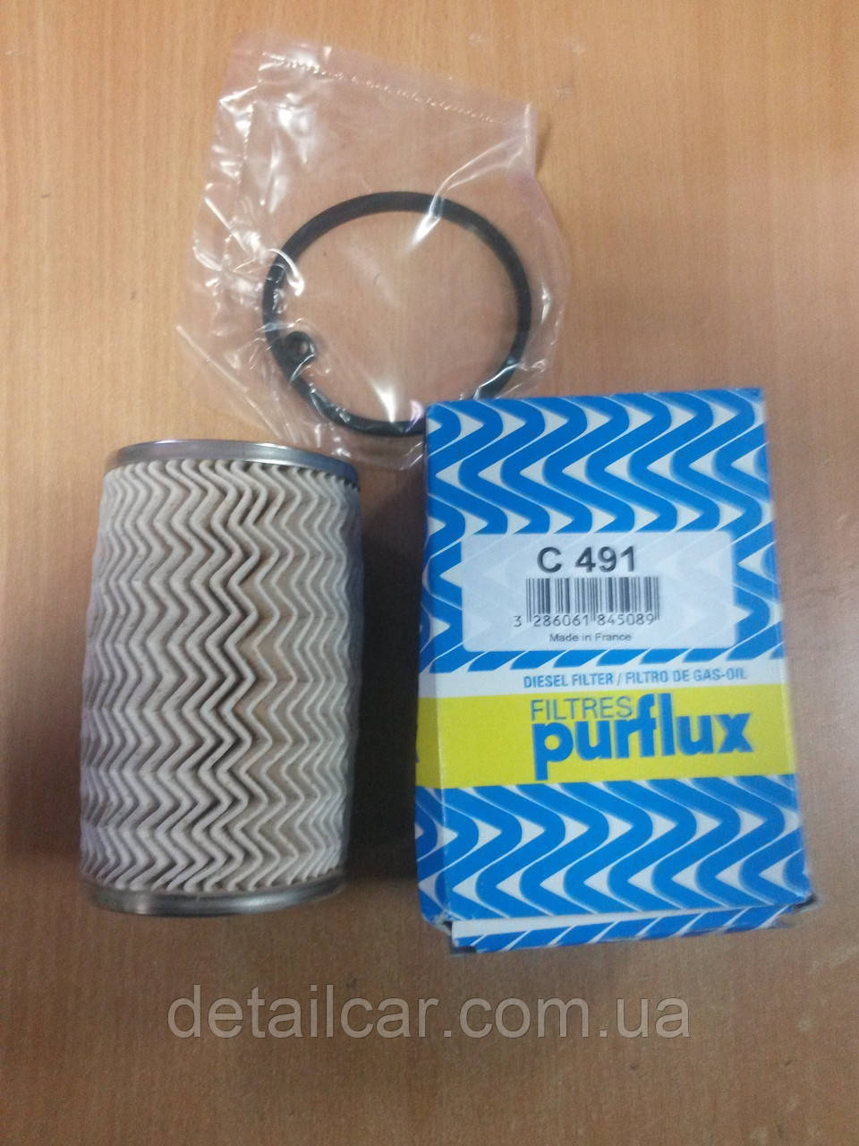 Фильтр Топливный на Renault Trafic, Opel Vivaro 2001- > 1.9dCi, 2.0dCi, 2.5dCi "Purflux" C491 ...