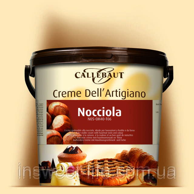 Крем кондитерский шоколадно-ореховый Crème dell Artigiano Nocciola 10кг ...