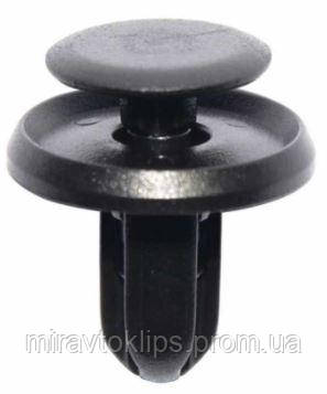 Натискне кріплення підкрилок, трипелюсткове, Mitsubishi Colt, Pajero ...