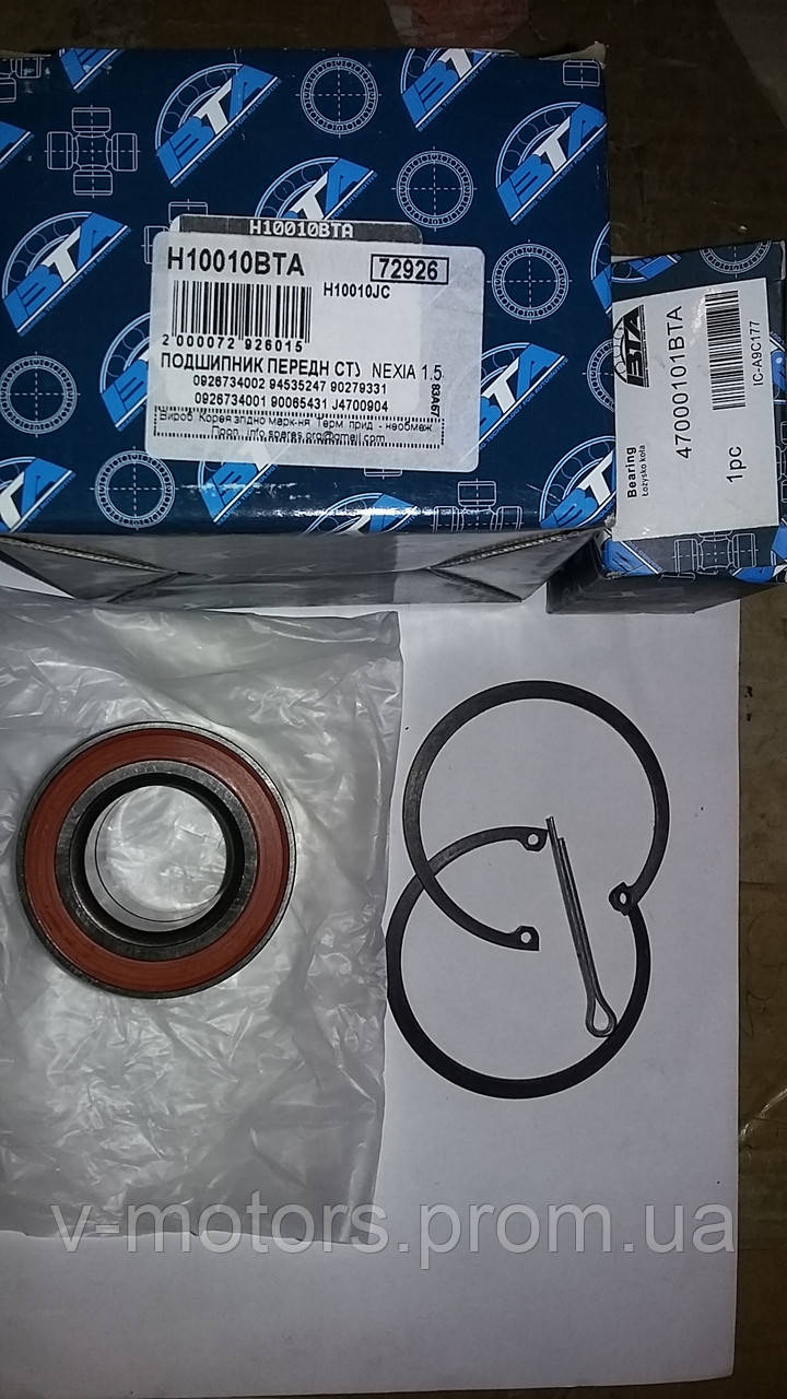 Подшипник Ланос Сенс Авео передний BTA 94535247, цена: 424 ₴, купить на ...