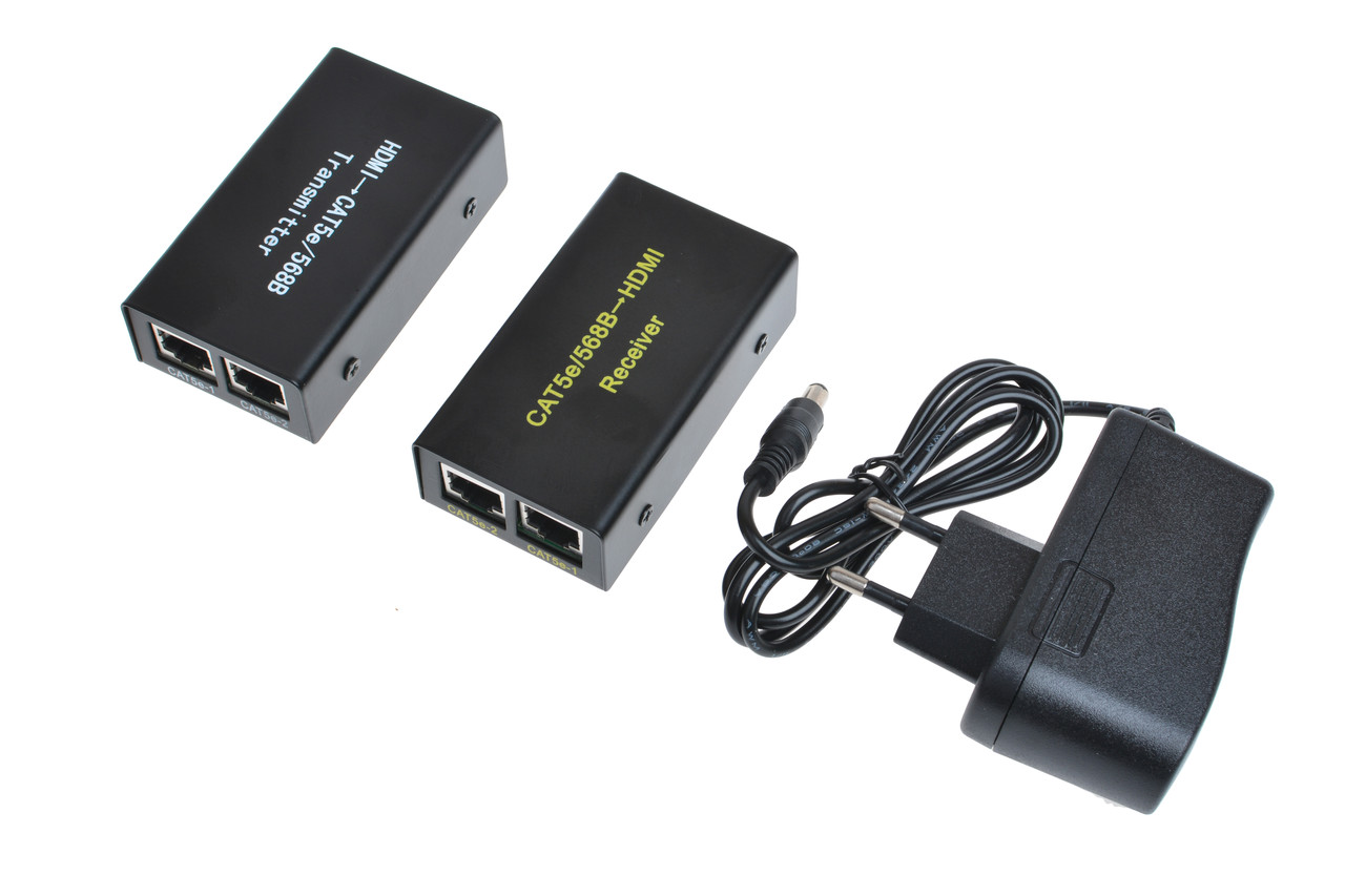 Купить Удлинитель передатчик Hdmi по Витой паре до 30 метров MT-ED02 ...