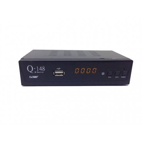 Q-Sat Q148 IPTV - Т2 Тюнер DVB-T2 AC3 Dolby (ID#542705649), цена: 699 ₴, купить на Prom.ua