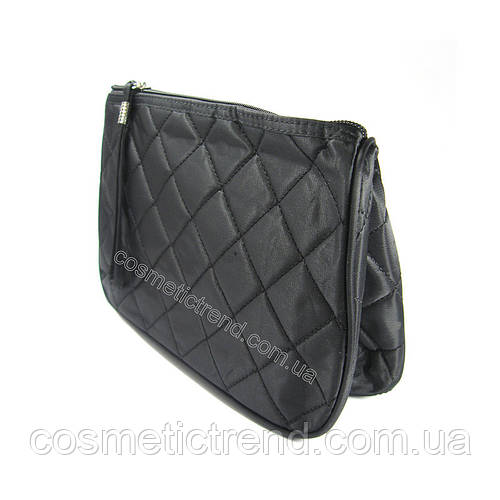 Купить Косметичка женская стеганая объемная черная 512148 26*16,5* 9 см ...