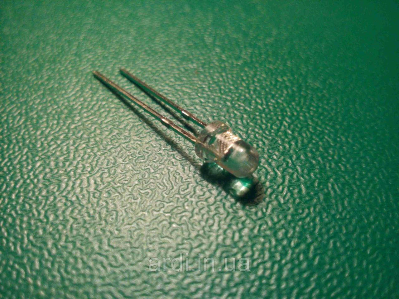 Светодиод 3мм RGB 2pin мигающий, плавно меняющий свечение, Led 3mm RGB ...