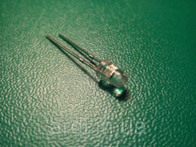 Светодиод 3мм RGB 2pin мигающий, плавно меняющий свечение, Led 3mm RGB ...