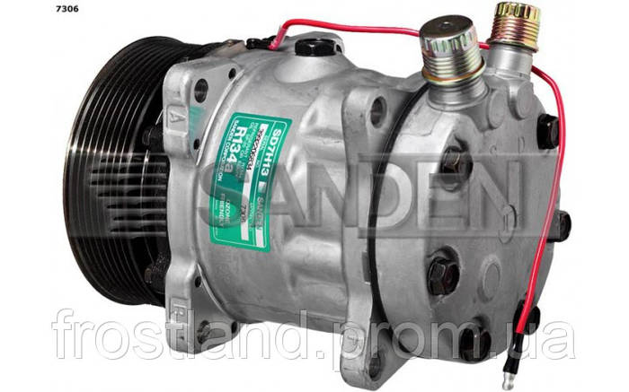 Компрессор Sanden SD7H13 PV8 12v, цена 10587.50 грн - Prom.ua (ID#36788919)