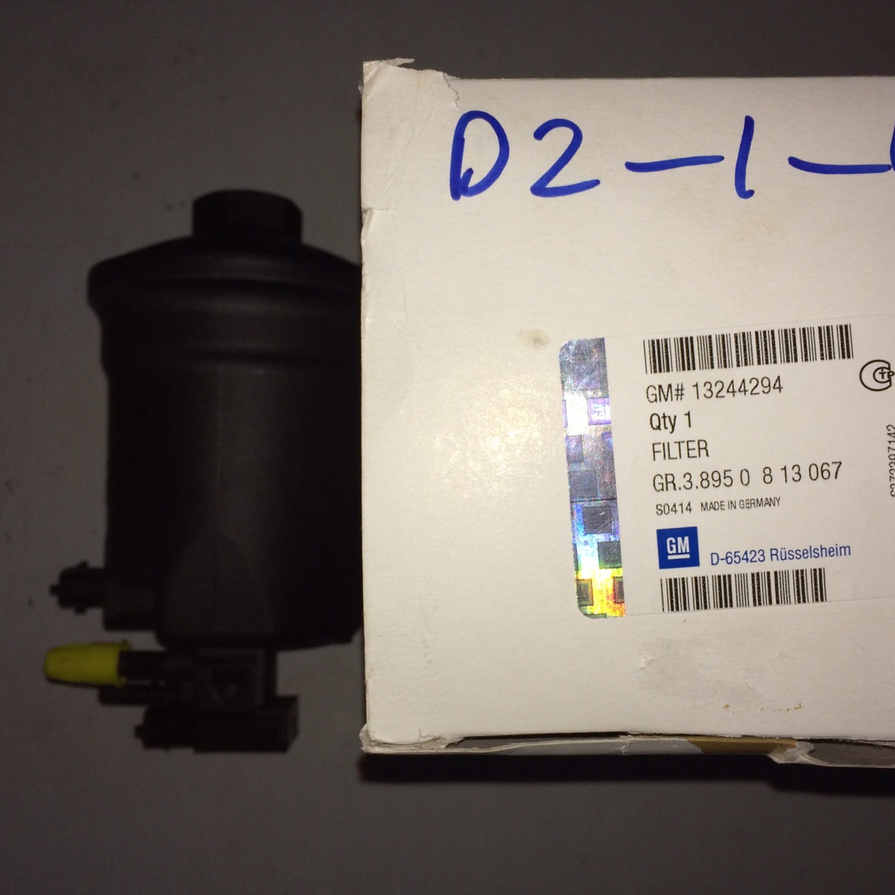 Корпус паливного фільтра в зборі (з фільтром) GM 0813067 13244294 ...