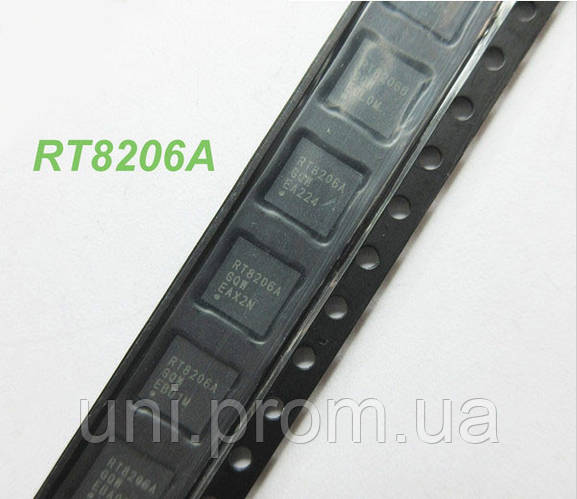 Купити Мікросхема контролер живлення RT8206 RT8206A, ціна 75 ₴ - Prom ...