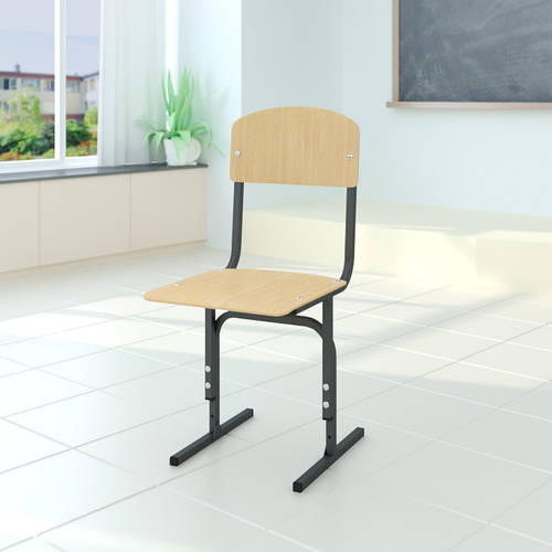 Купить Стул для школы, ученический стул Кадет регулируемый Т-образный ...
