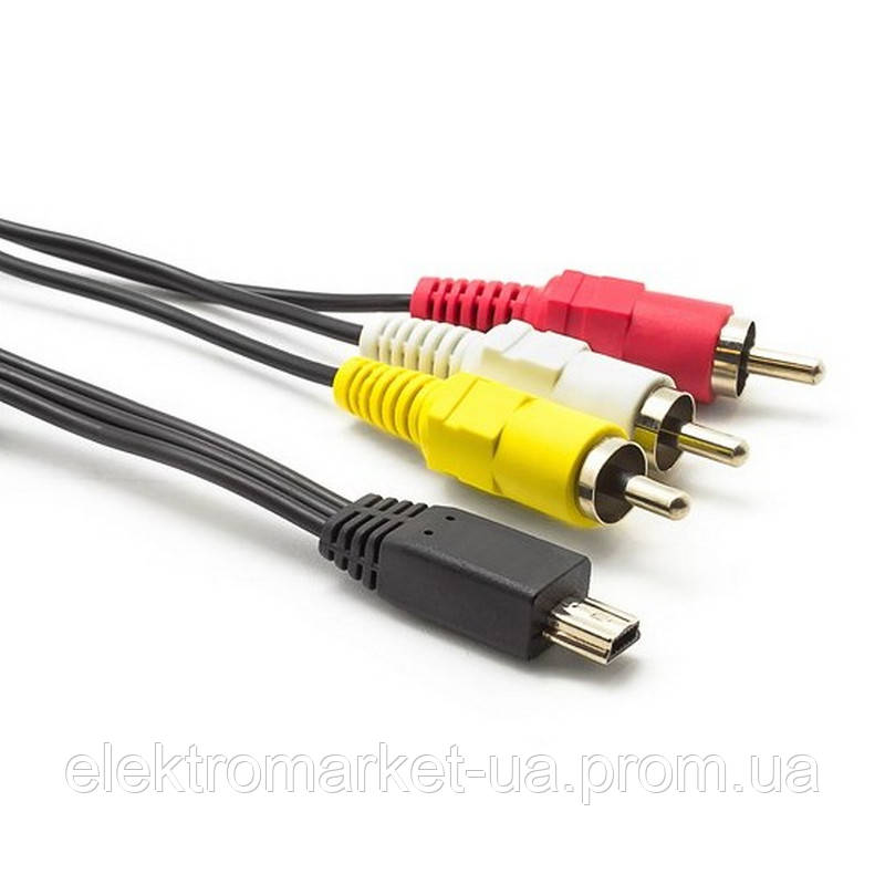 Купить USB кабель Canon AVC-DC400ST Stereo AV Cable, цена 250 ₴ — Prom ...