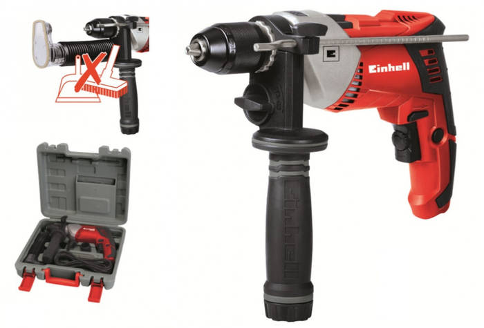 Дрель ударная Einhell TE-ID 750 E (пылеотсос+кейс) (ID#548830495), цена ...