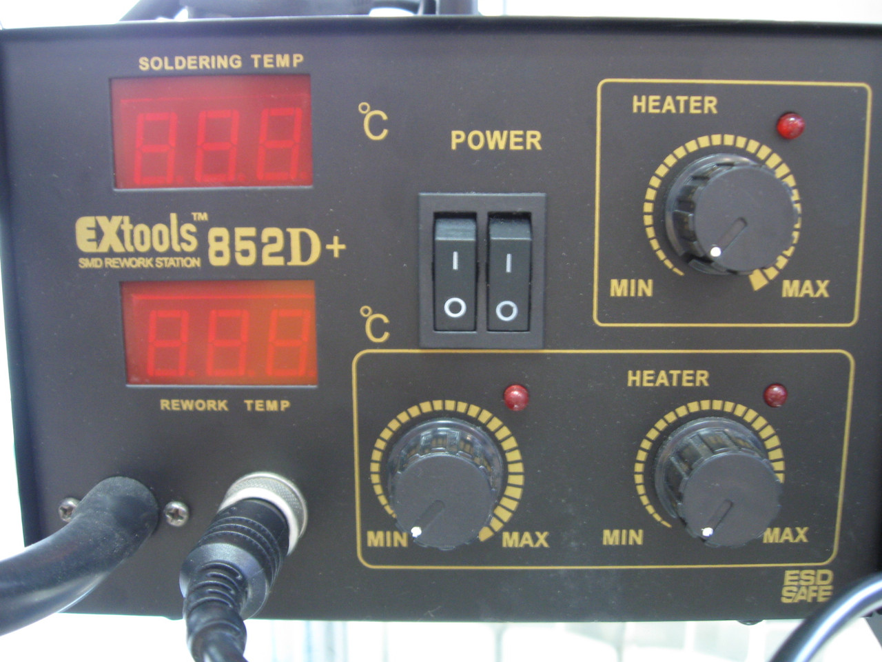 Заказать Паяльная станция цифровая с феном EXtools 852D+ 1600W, 200-480 ...