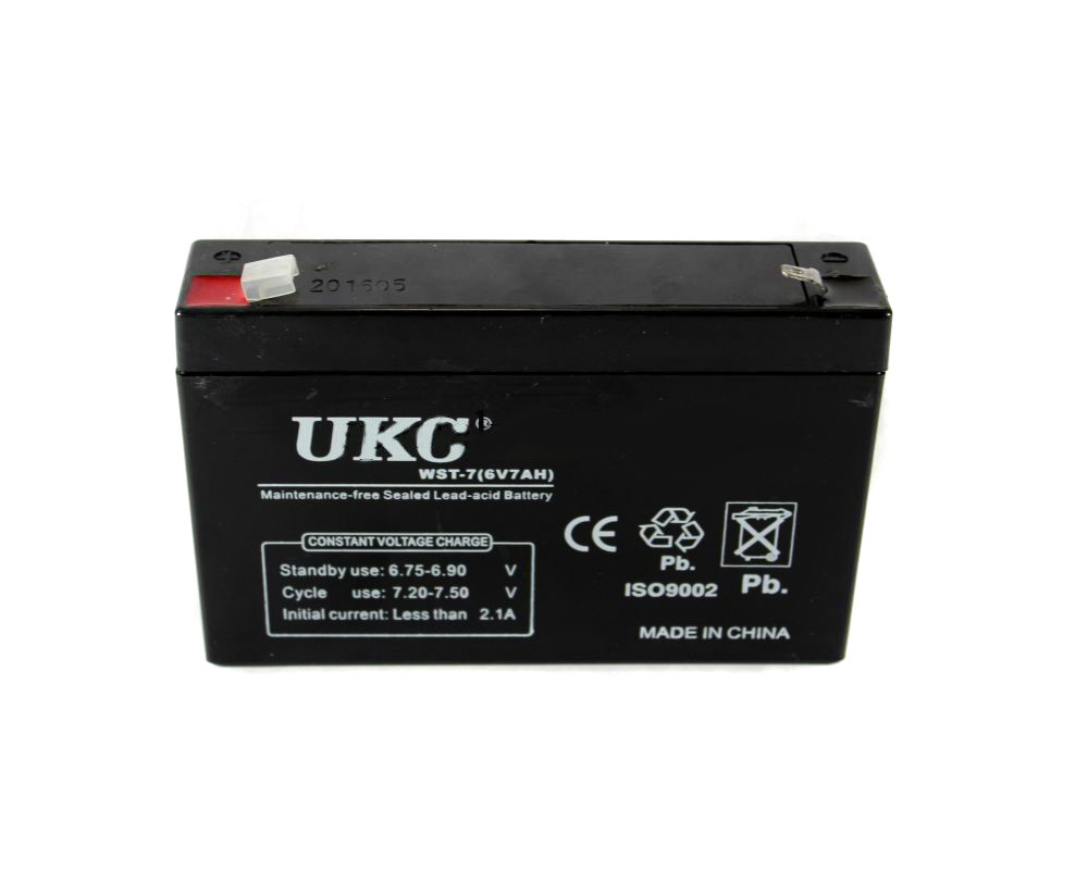 Аккумулятор Батарея UKC WST-7 6V 7Ah — Купить Недорого на Bigl.ua ...