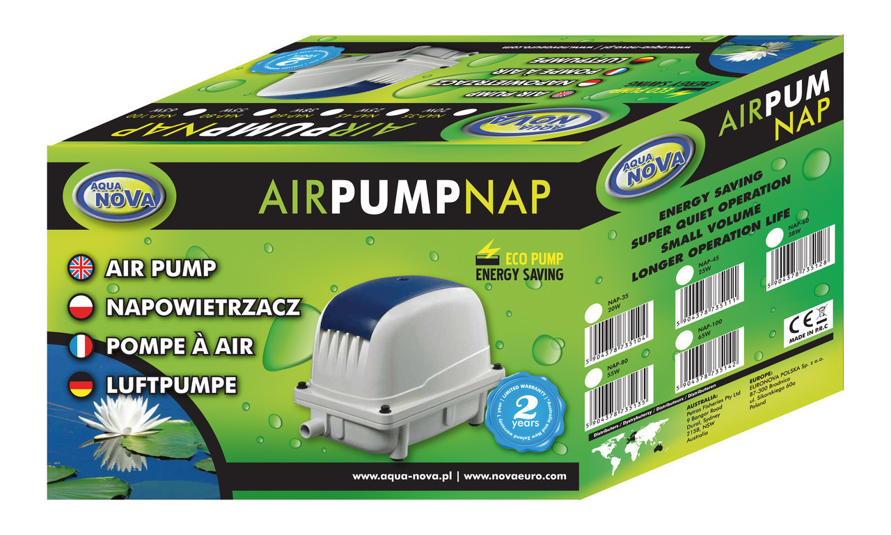 Купить Воздушный компрессор септика AquaNova NAP-100 SuperEco, цена ...