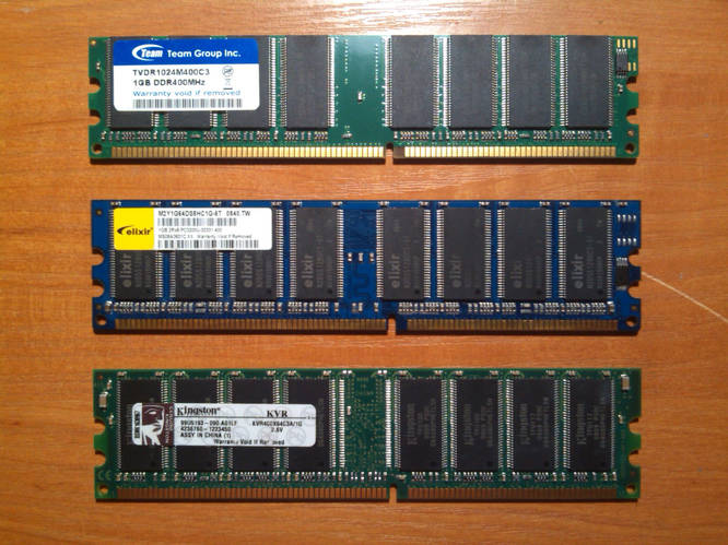 Купить DDR 1GB 400MHz PC-3200 під Intel та AMD Гарантія!, цена 120 грн ...