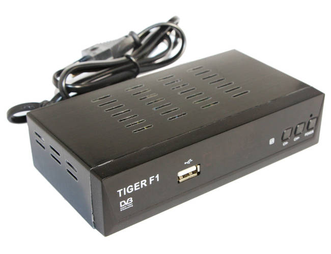 Купити Tiger F1 HD Dolby Digital супутниковий ресивер, ціна 599 грн ...