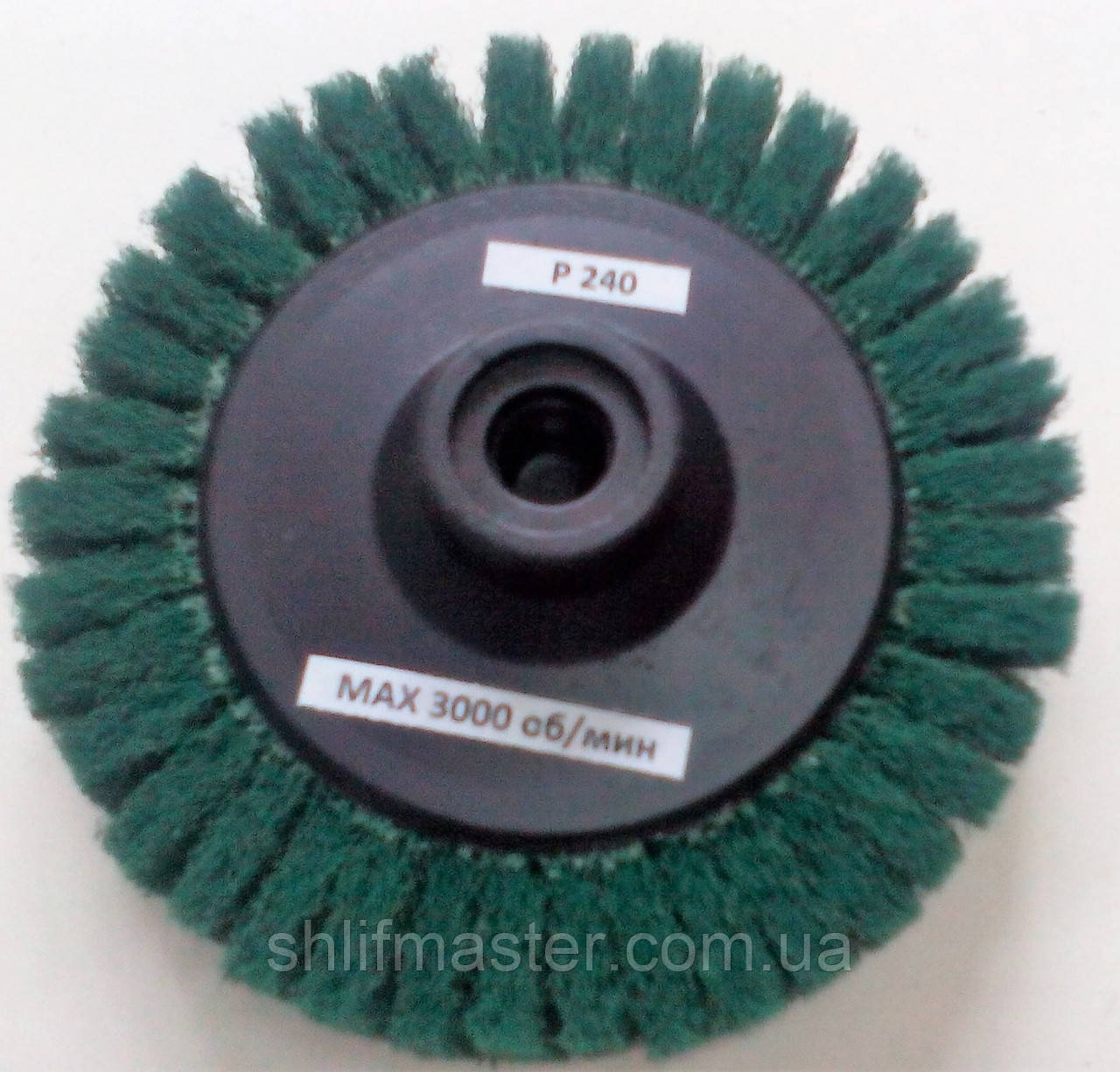 Скотч-брайт круг шлифовальный лепестковый d125 мм Р240 зеленый: продажа ...