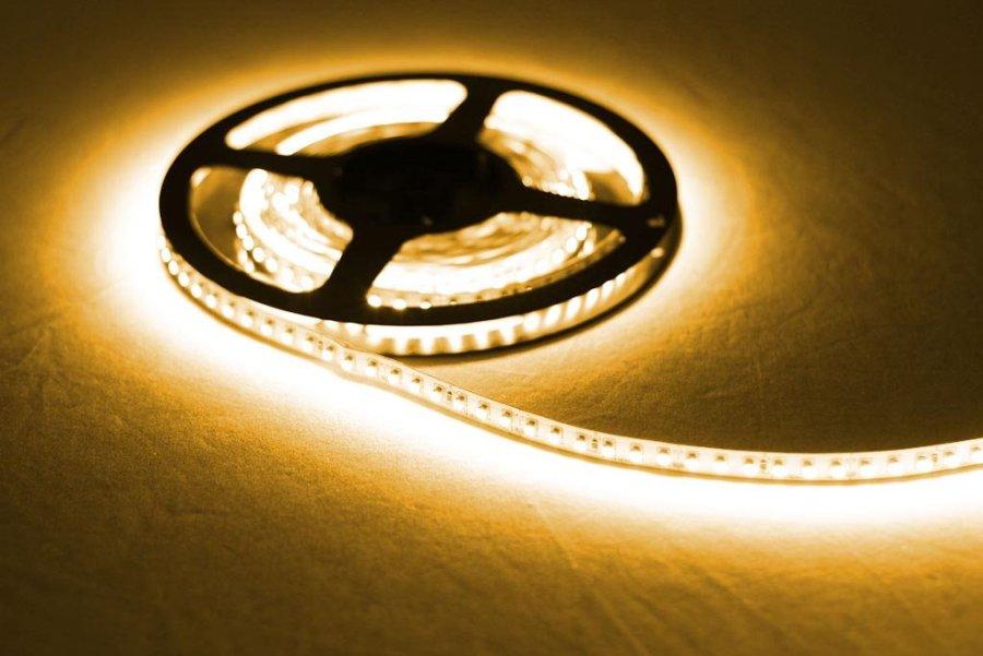 Светодиодная лента LEDTech smd 2835 120led/м 12v ip20 теплый белый ...