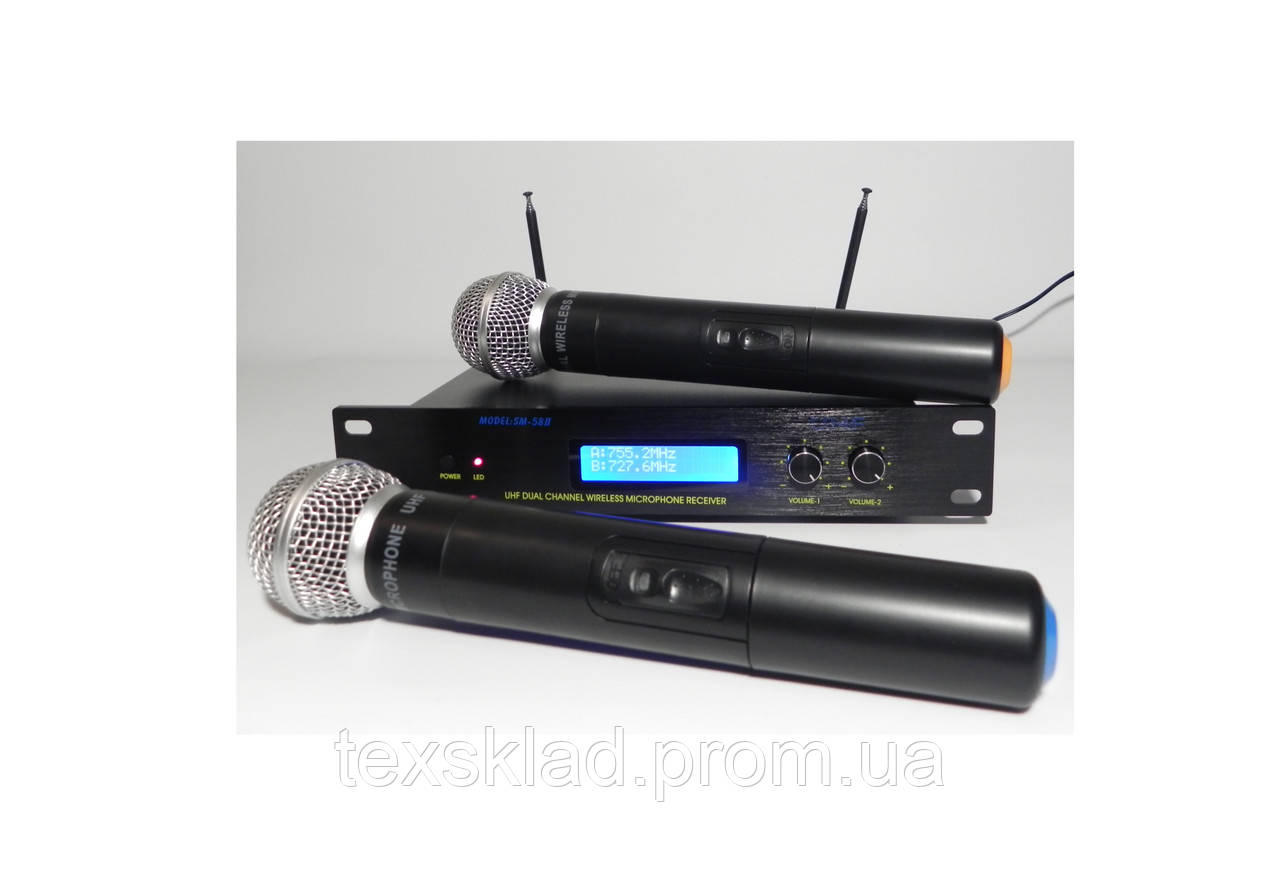 Беспроводные микрофоны Shure SM-58/2 BETA: продажа, цена в Киеве ...