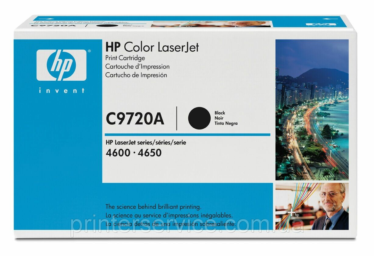 HP C9720A (641A) черный картридж для HP для CLJ 4600/4610/4650 series ...