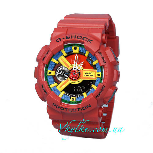 Купить Часы CASIO G-SHOCK GA-110 Red AAA, цена 1399 ₴ — Prom.ua (ID ...